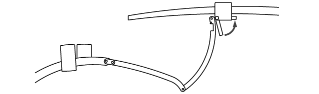 How to use tri-fold type clasp for leather band (Special clasps)