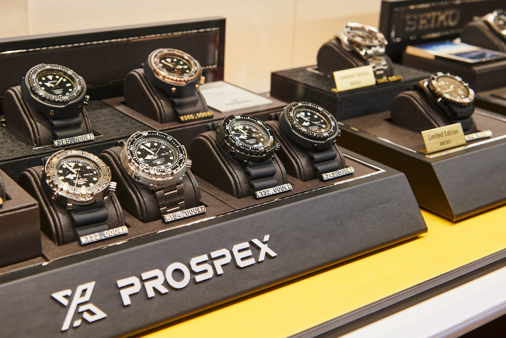 SEIKO PROSPEX BOUTIQUE GINZA Winterfair2019 | Seiko Watch Corporation