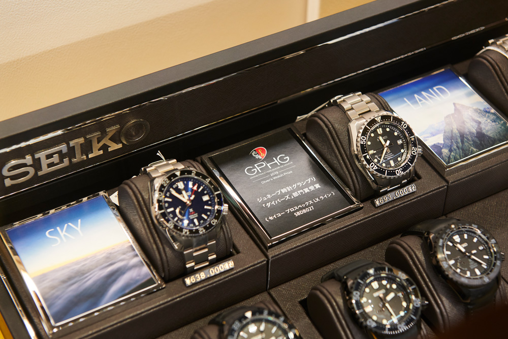 SEIKO PROSPEX BOUTIQUE GINZA Winterfair2019 | Seiko Watch Corporation