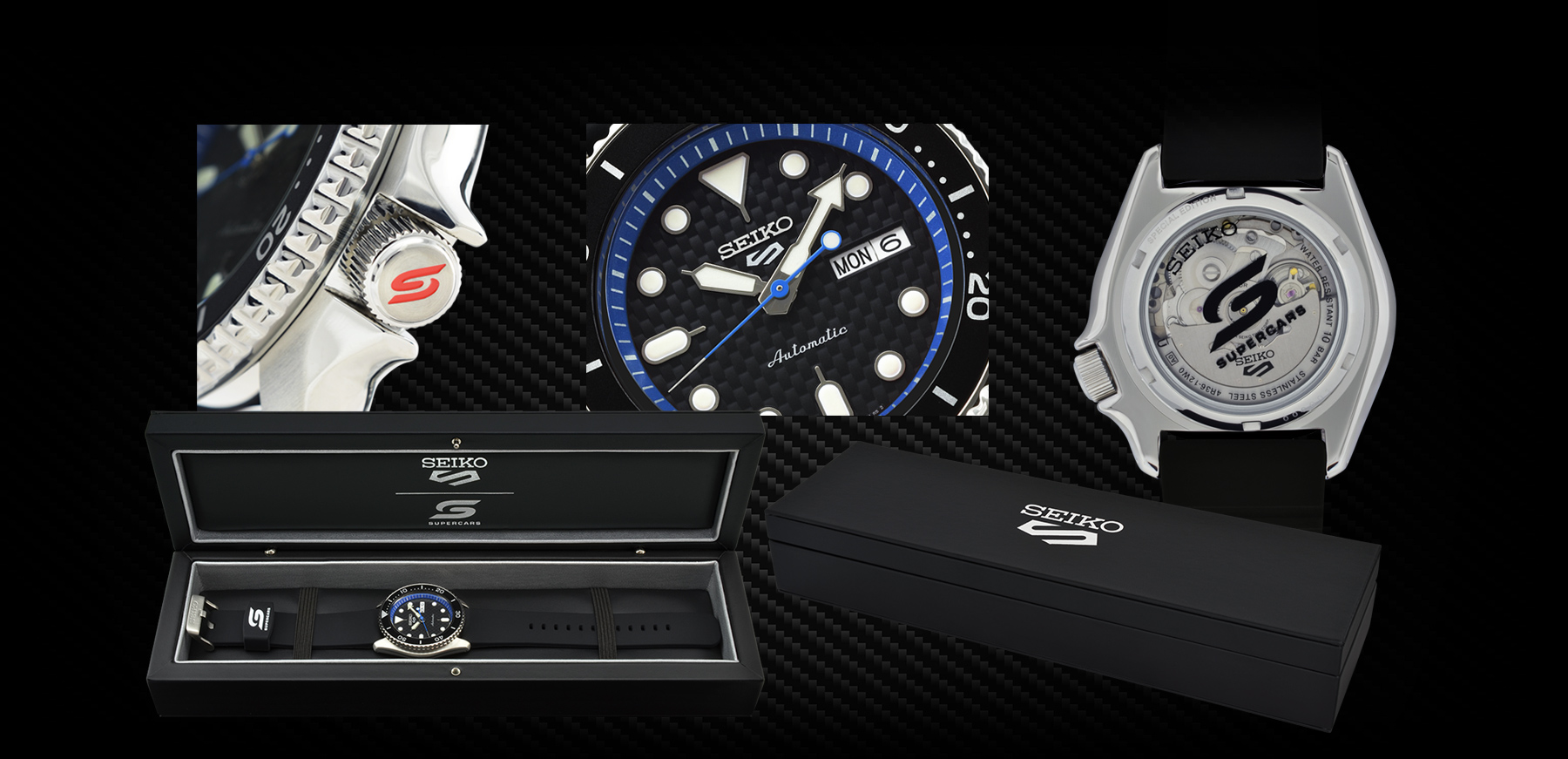 SEIKO 5 SUPERCARS LIMITED EDITION | Seiko Watch Corporation