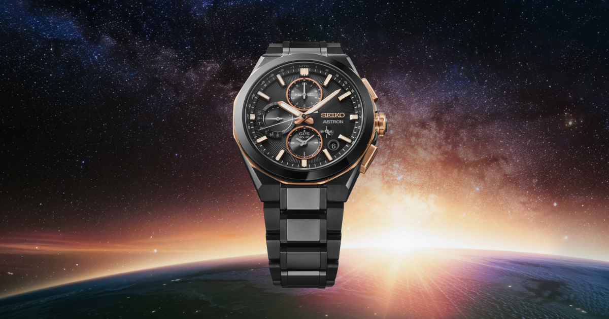 Relógio Astron GPS Solar SSH158J1 Edição Limitada