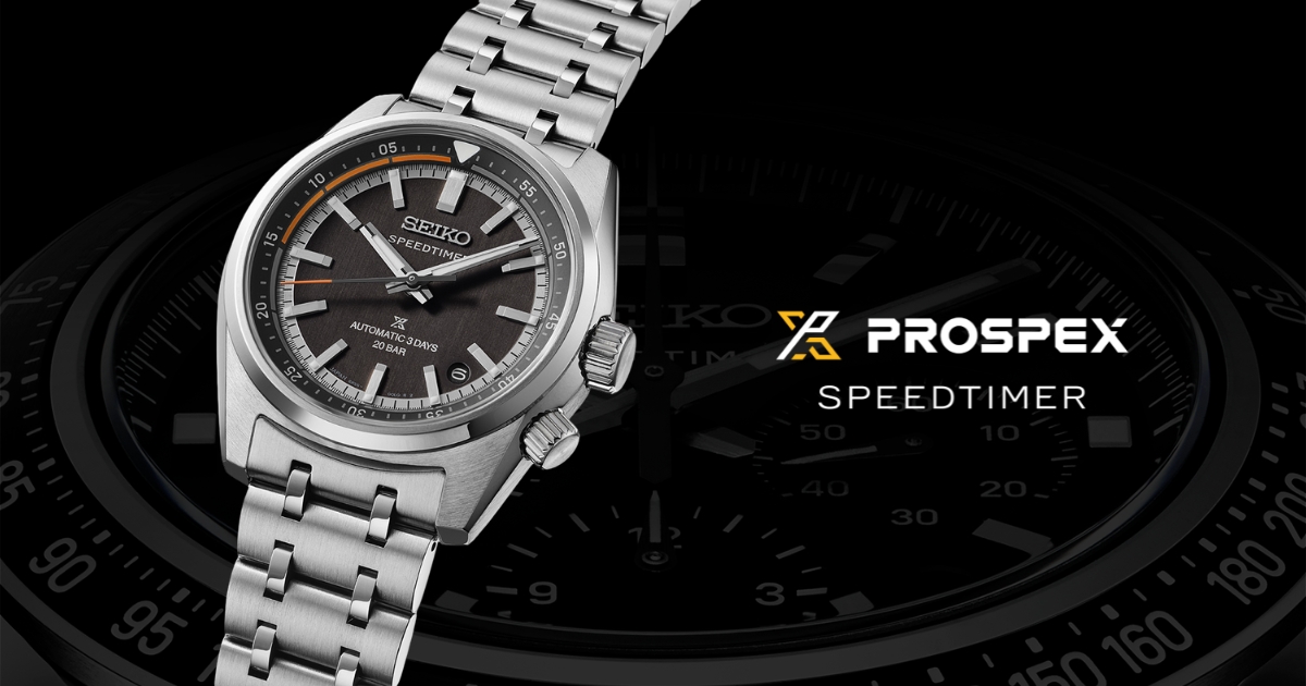 Prospex Speedtimer | Mecânico com Data 6R55 SPB515