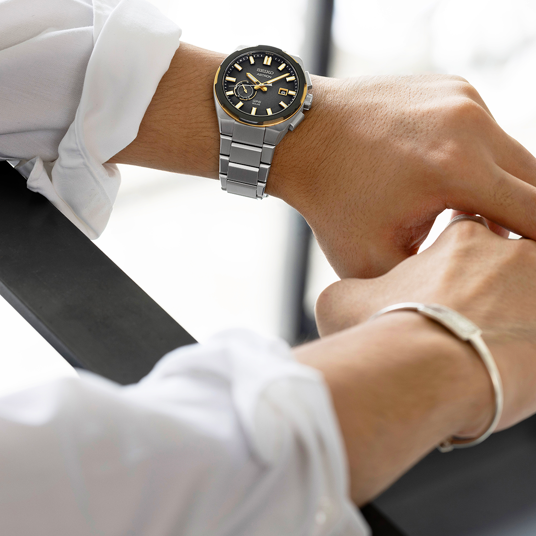 Relógio Astron GPS Solar SSJ026J1