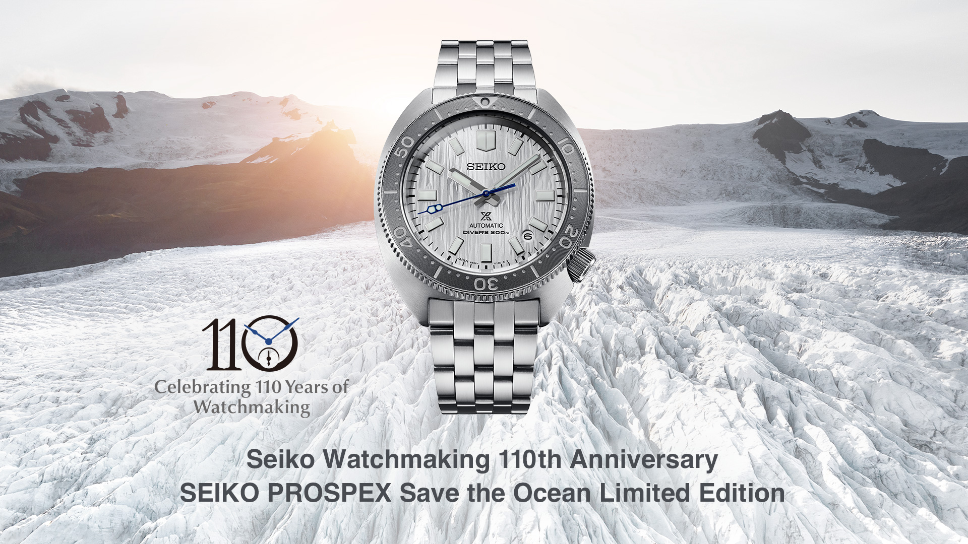 “Seiko Watchmaking 110th Anniversary Seiko Prospex Save the Ocean ...
