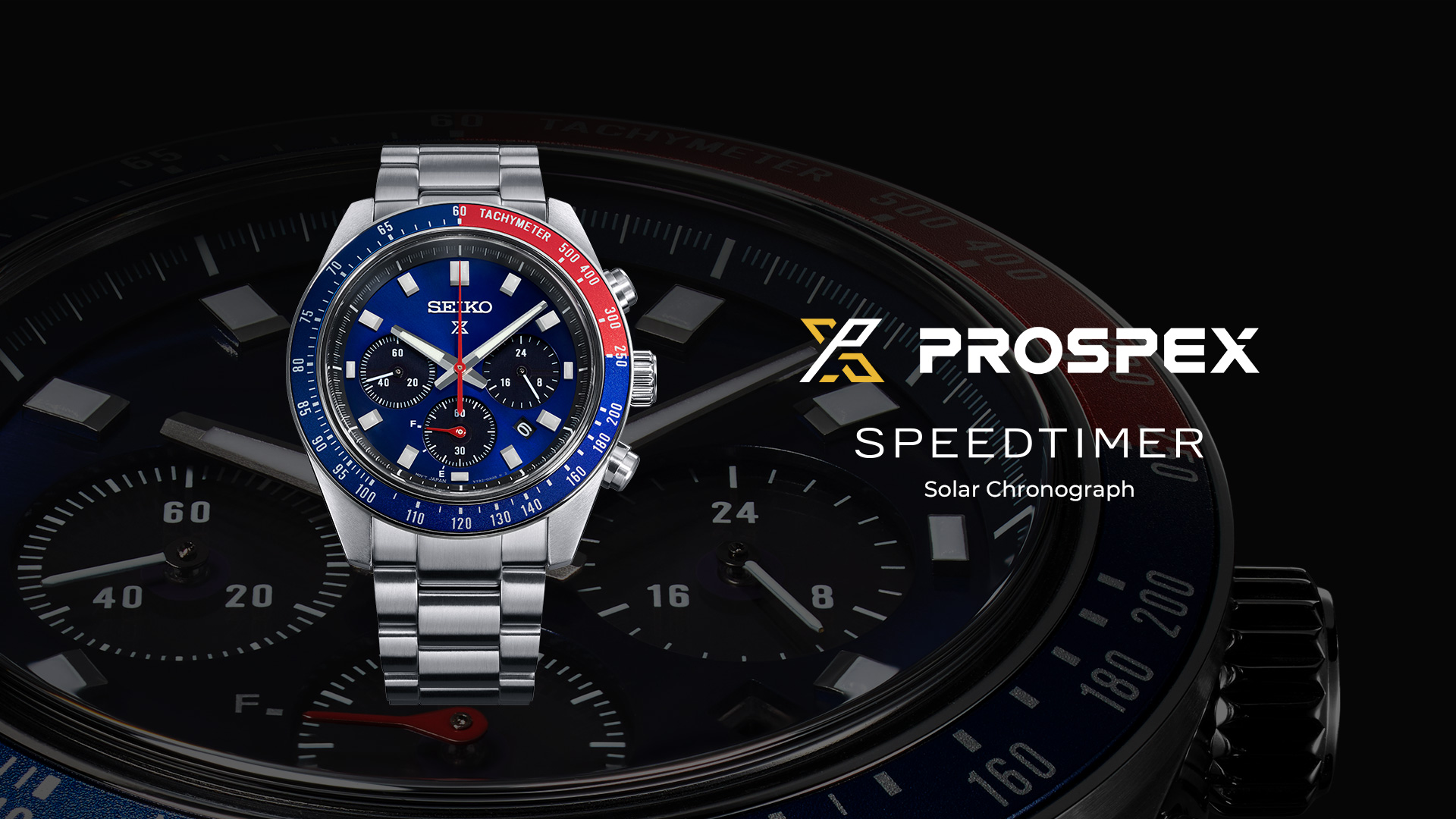 SPEEDTIMER Solar Chronograph special page is now available. | Seiko ...